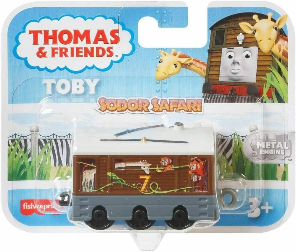 Thomas & Friends TrackMaster Sodor Safari Push Along Metal Engine ...