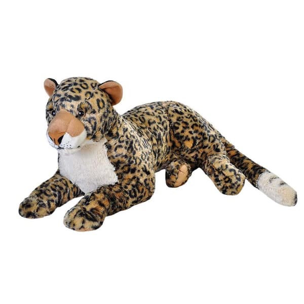 Wild Republic - Plush Toy Jumbo Cuddlekins 76 cm Leopard (808046) | CDON