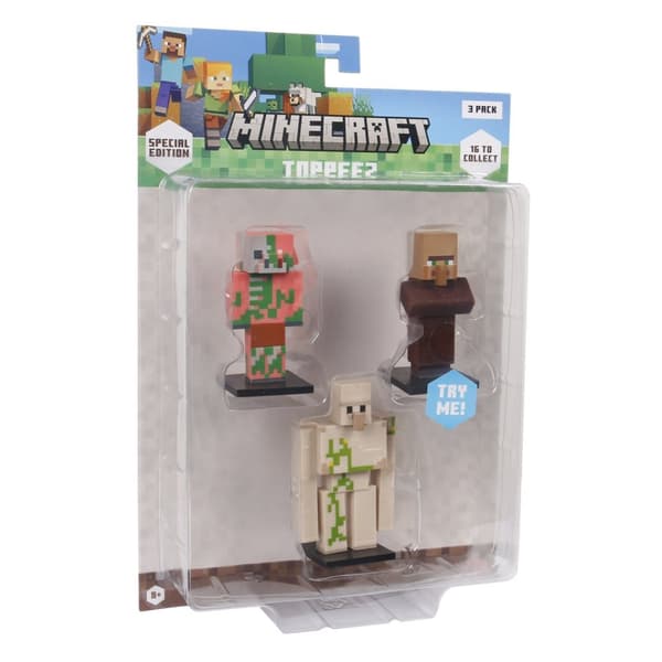 Minecraft - 3D Special Edition Figure 3 pack Blister - Zombie Pigman ...