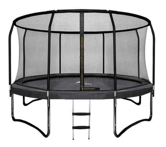 12ft Hållbar & Säker Trampolin med Säkerhetsnät & Stege för ...