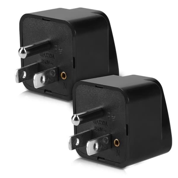 kwmobile 2x reseadapter USA typ B - Universell reseadapter för uttag ...