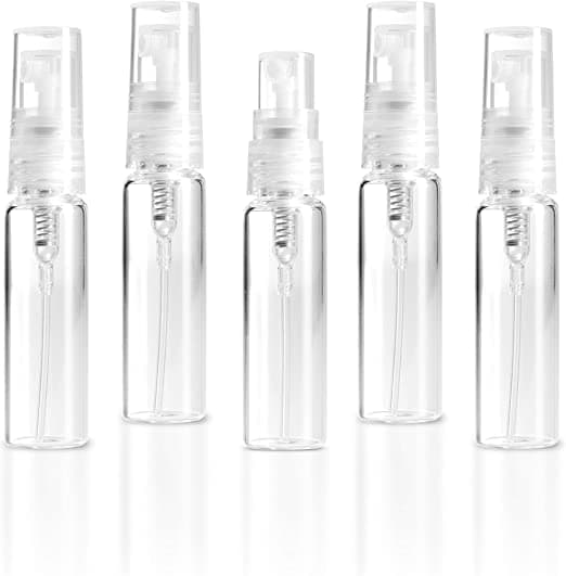 Mini etterfyllbar parfyme sprayflaske glassflaske 5 ml 5-pakning | CDON