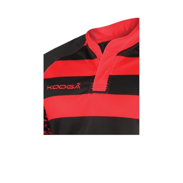 KooGa Boys Junior Touchline Hooped Match Rugby Shirt för pojkar | CDON