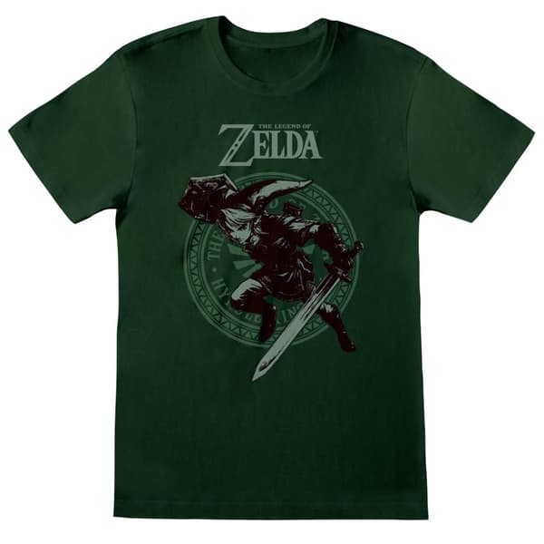 Legend Of Zelda Mens Link Pose T-Shirt | CDON