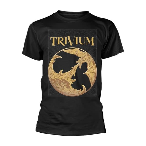Trivium Unisex T-shirt med drake för vuxna | CDON