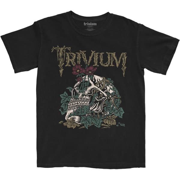 Trivium Unisex vuxen Skelly Flower bomullst-shirt för vuxna | CDON