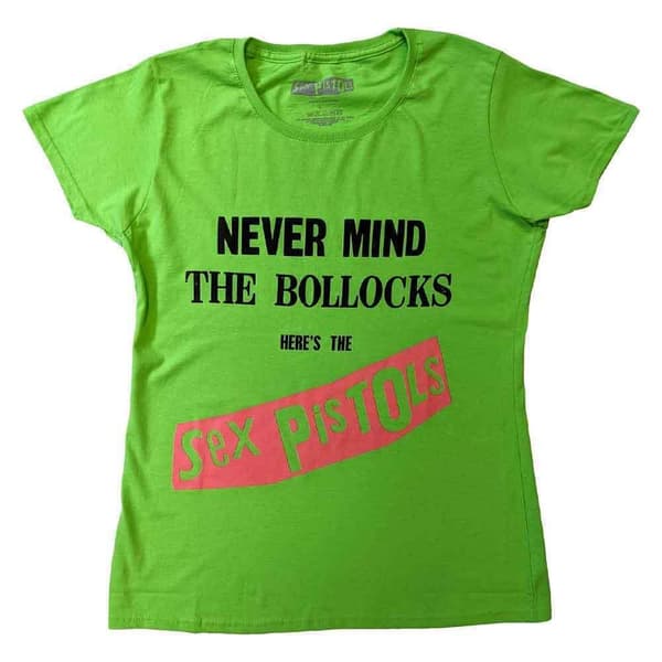 Sex Pistols Kvinnor/Damer Never Mind The Bollocks Original Album Cotton T-Shirt | CDON