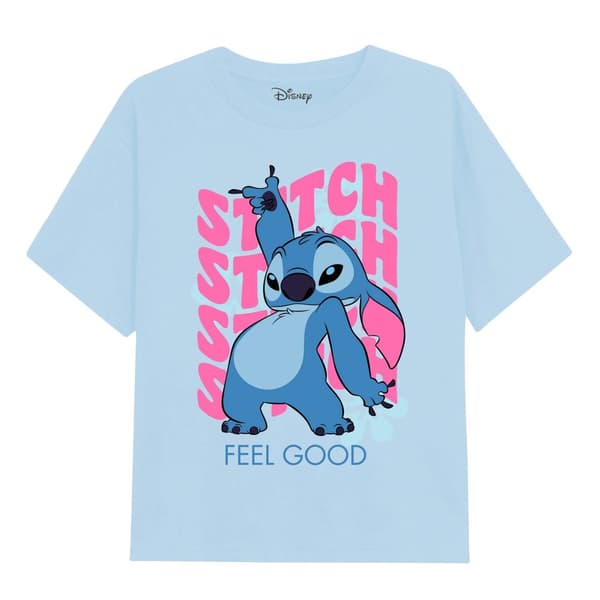 Lilo & Stitch Girls Wavy T-Shirt | CDON