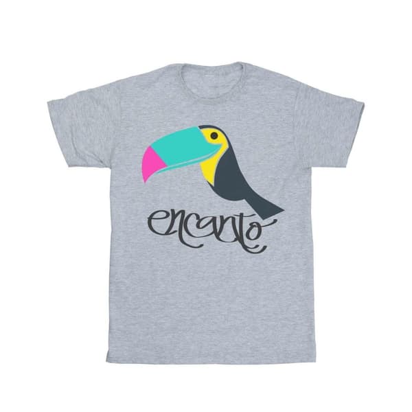 Disney Encanto Toucan - T-shirt för pojkar | Sports Grey | 5-6 Years | CDON