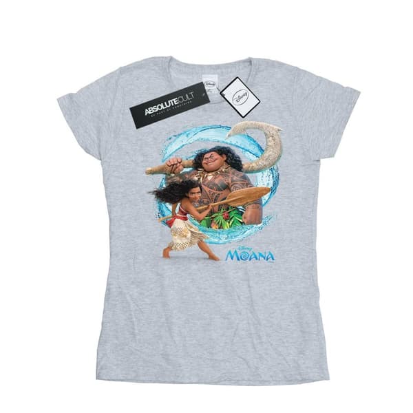Disney Dam/dam Moana And Maui Wave T-shirt i bomull | CDON