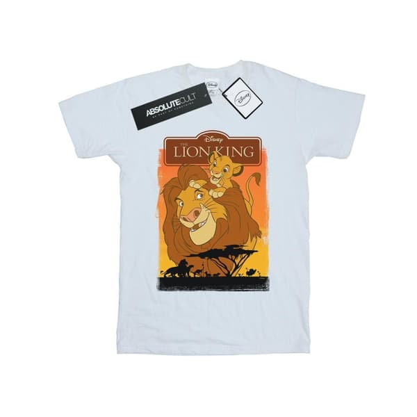 Disney Dam/Lady Lejonkungen Simba och Mufasa Boyfriend T-shirt i bomull ...