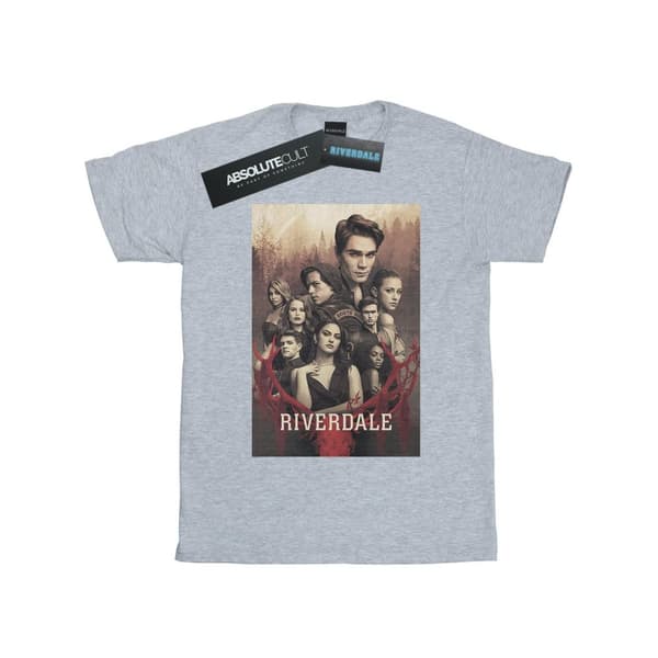 Riverdale T-shirt med hjortskalle för herrar | CDON