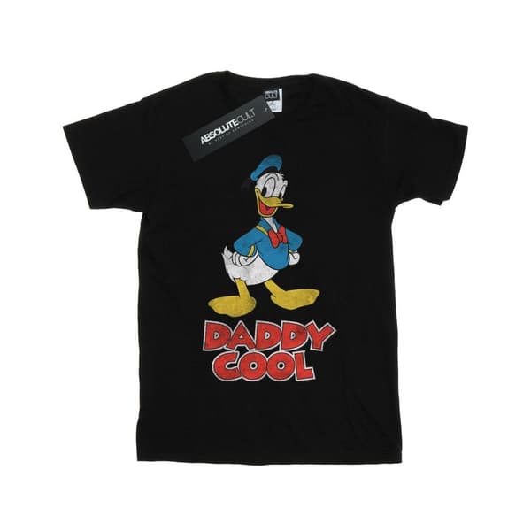 Disney Boys Donald Duck Daddy Cool T-Shirt | Black | 12-13 Years | CDON