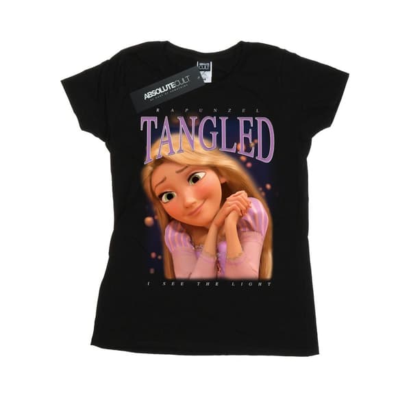 Disney Dam/Tjej Trassel Rapunzel Montage Bomulls-T-shirt | CDON