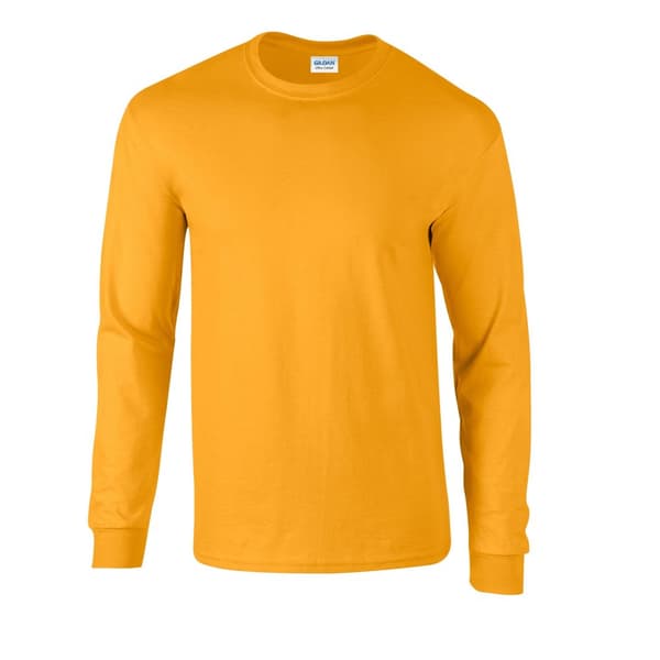 Gildan Unisex Adult Ultra Plain Cotton Long-Sleeved T-Shirt | CDON