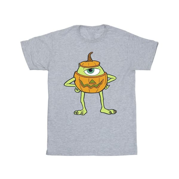 Monsters Inc Mens Mike Pumpkin Halloween T-Shirt | CDON