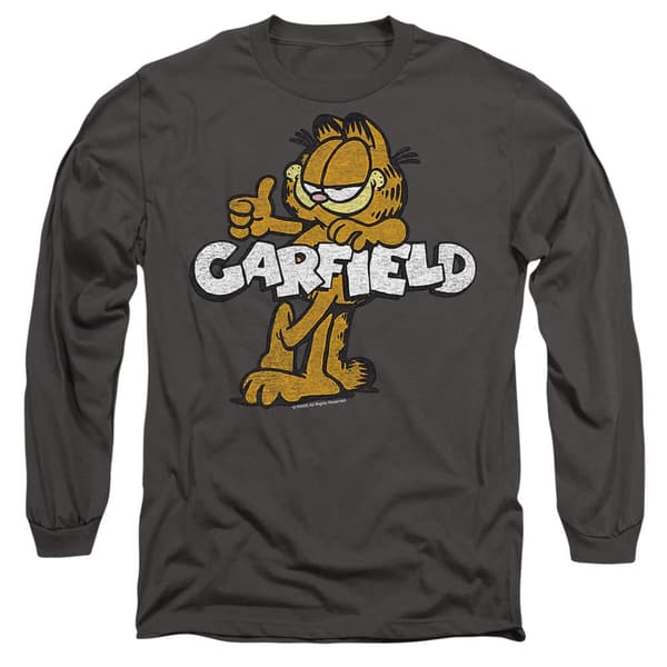 Garfield Unisex Adult Garf Retro T-Shirt | CDON