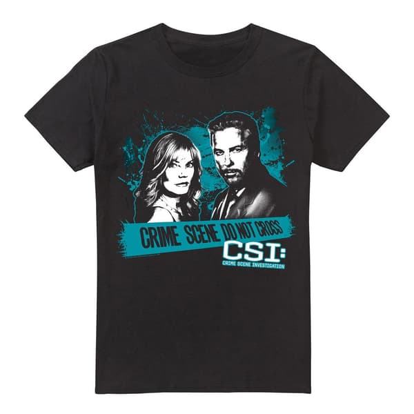 CSI Mens Cross the Line T-Shirt | CDON