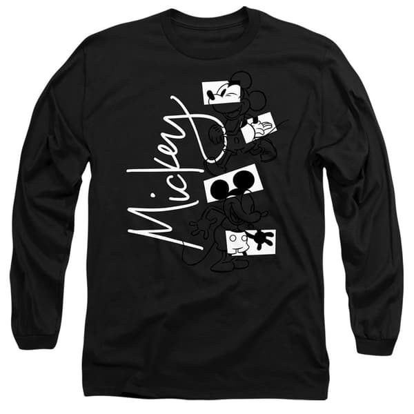 Disney Unisex Adult Mickey Mouse Geometric Shapes T-Shirt | CDON