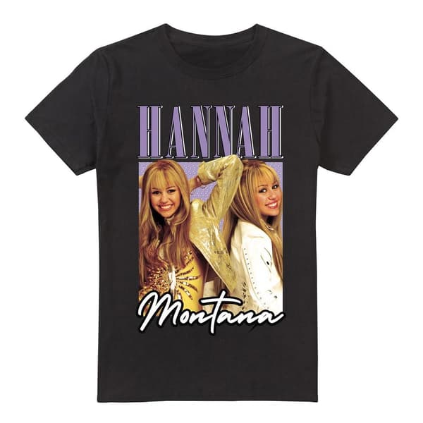 Hannah Montana Mens Hannah Montana Montage T-Shirt | CDON