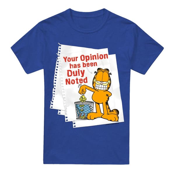 Garfield Unisex Adult Duly Noted T-Shirt | CDON