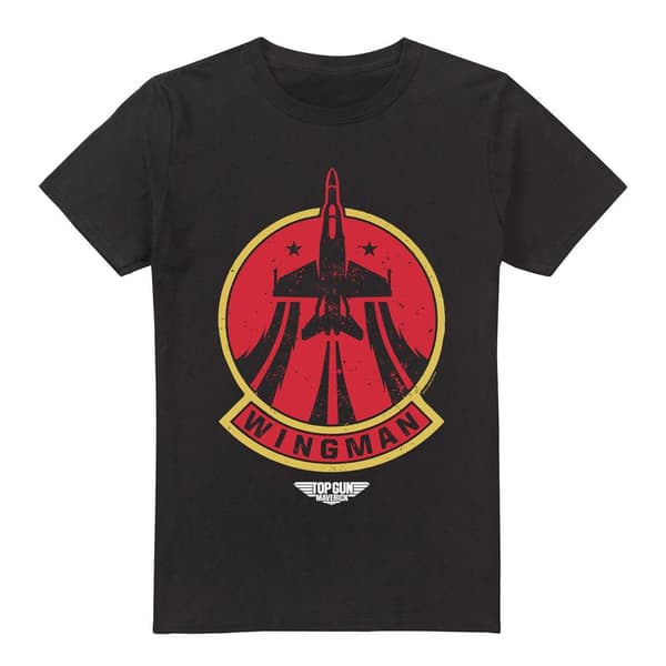 Top Gun Mens Wingman Logo T-Shirt | CDON