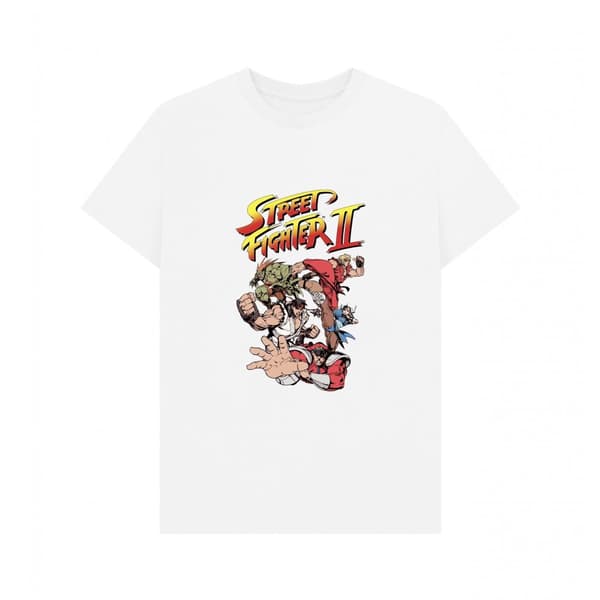 Street Fighter 2 Unisex T-Shirt för vuxna grupp | CDON
