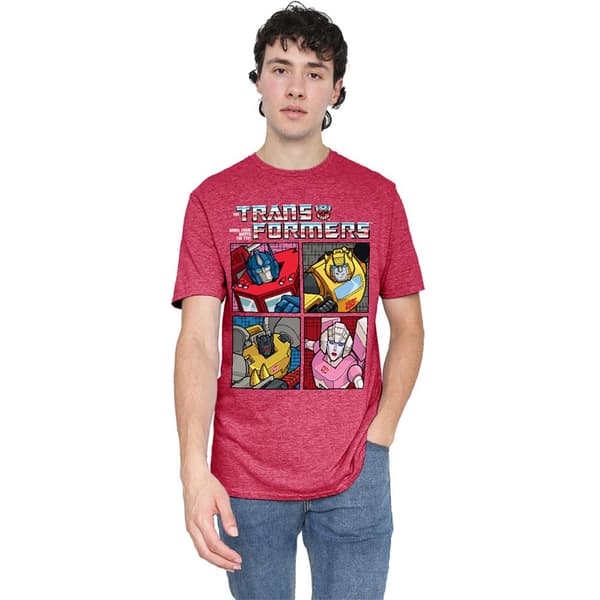 Transformers Unisex Adult Generations Retro Autobot Grid T-Shirt | CDON