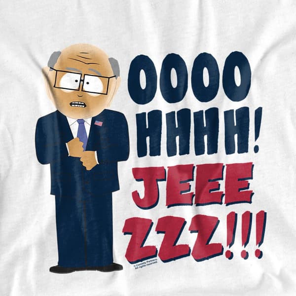 South Park Unisex Adult Oh Jeez T-Shirt | CDON