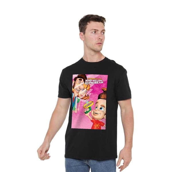 Jimmy Neutron Unisex Adult Mindmelting Hypnobeam T-Shirt | CDON