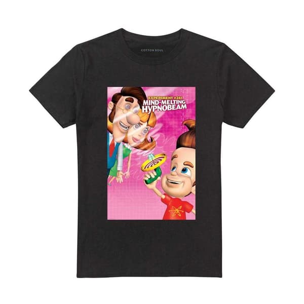 Jimmy Neutron Unisex Adult Mindmelting Hypnobeam T-Shirt | CDON