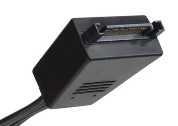 Silverstone CP06 - Netz-Splitter - 15 PIN SATA Power - 15 PIN SATA ...