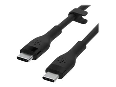Belkin BoostCharge - USB-kabel - 24 pin USB-C (hann) til 24 pin USB-C (hann) - 1 m - svart | CDON