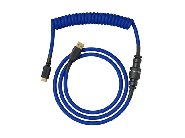 Glorious USB-A - USB-C 1,4 m USB-kabel blå (GLO-KB-ACC-CBL-COIL-CBLU ...