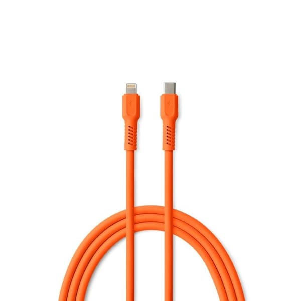Colorum USB-C till Lightning Kabel 1.8m 2.4A - Orange | CDON