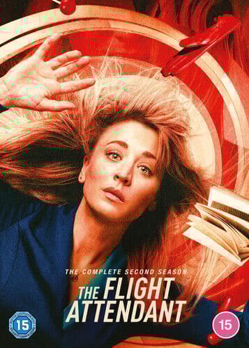 The Flight Attendant: The Complete Second Season DVD (2022) Kaley Cuoco Cert 15 Pre-Owned Region ...
