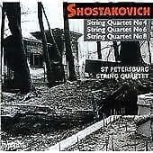 Dmitri Shostakovich : Shostakovich: String Quartet Nos. 4, 6 & 8 CD ...