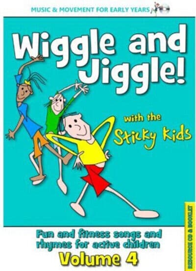 The Sticky Kids : Wiggle and Jiggle! - Volume 4 CD (2012) | CDON