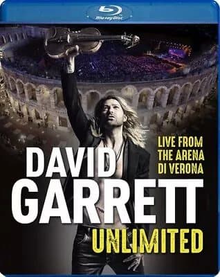David Garrett: Unlimited - Live from the Arena Di Verona Blu-ray (2022 ...