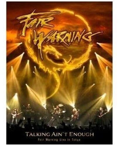Fair Warning: Talking Ain't Enough - Live in Tokyo DVD (2010) Fair Warning Cert Region 2 Brand ...