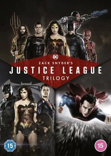 Zack Snyder's Justice League Trilogy DVD (2021) Henry Cavill, Snyder ...