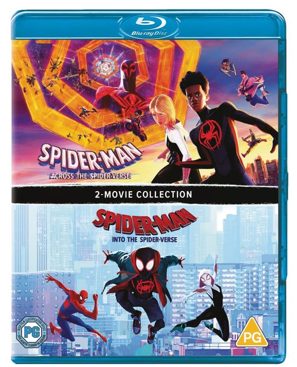 Spider-Man: Across the Spider-Verse/Into the Spider-Verse [PG] Blu-ray Brand New | CDON