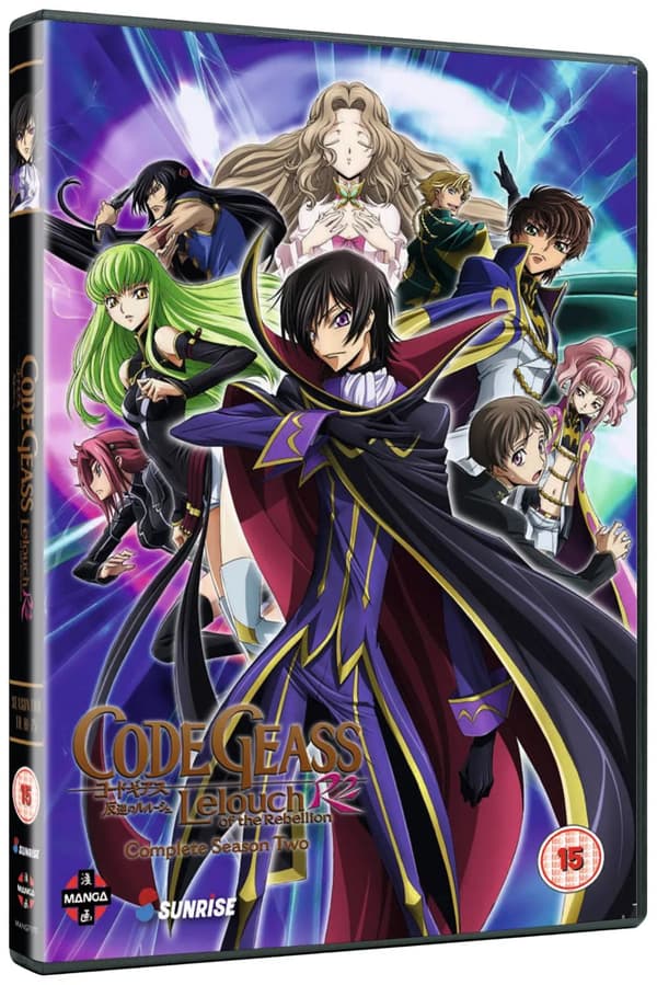Code Geass: Lelouch of the Rebellion - Complete Season 2 [15] DVD Brand ...