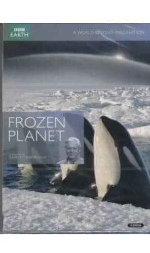BBC EARTH FROZEN PLANET DAVID ATTENBOROUGH 3 DISC (DVD) BOX SET Region ...
