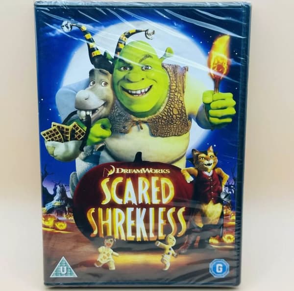 scared shrekless dvd