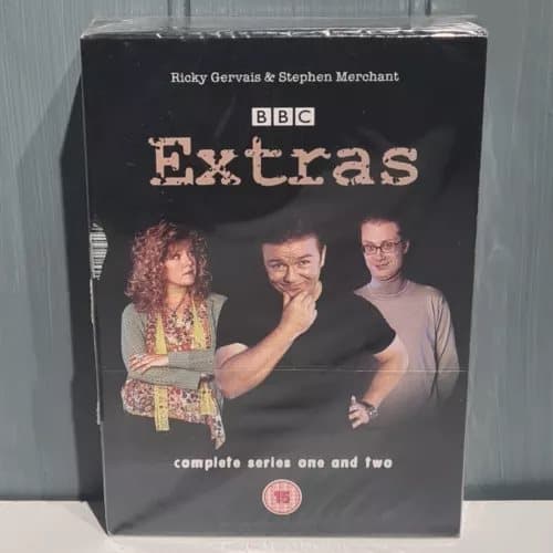 BBC Extra - Complete Season One And Two DVD 15+ Ricky Gervais 2007 ...