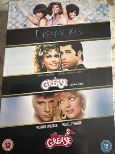 Dreamgirls/Grease/Grease 2 (Box Set) (DVD, 2008) Region 2 Brand New | CDON