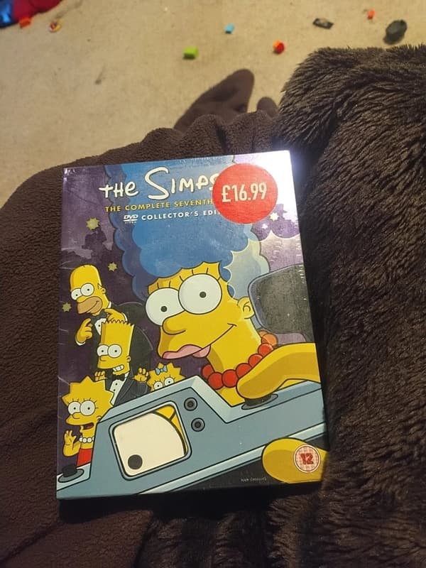 THE SIMPSONS COMPLETE SEASON SEVEN (7) R2 DVD BOXSET Region 2 Brand New ...