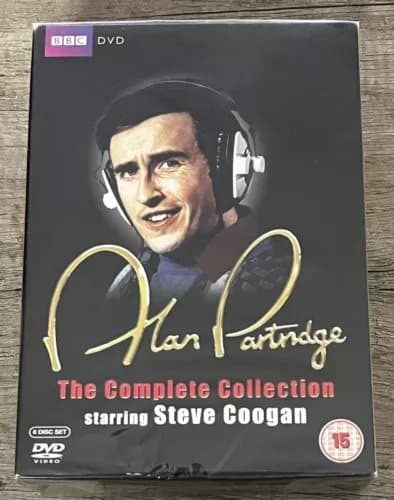 Alan Partridge - The Complete Collection on DVD | Steve Coogan | Region 2 Brand New | CDON