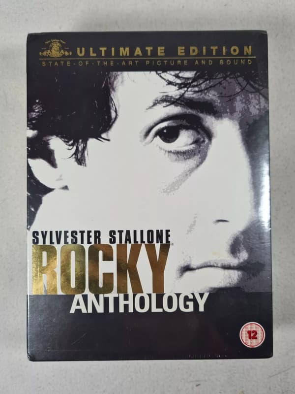 Rocky Anthology (Ultimate Edition 6 DVD Disc Box Set) Region 2 Brand ...